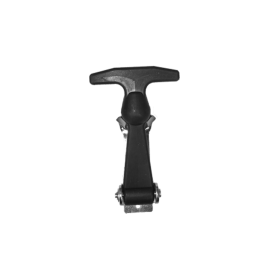 LARGE RUBBER HOOD LATCH - STAINLESS STEEL